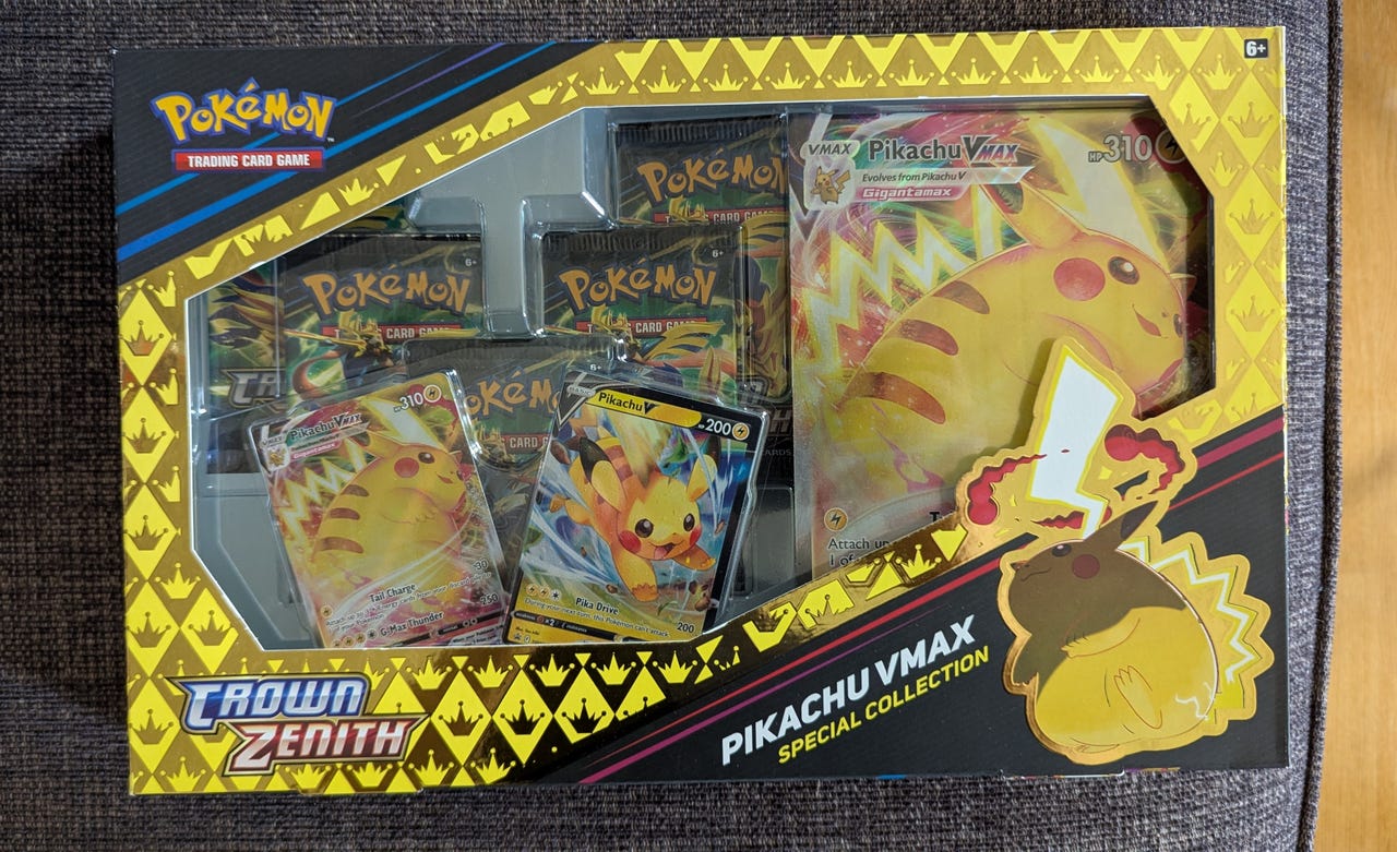 Pikachu VMAX Special Collection - Crown Zenith | FINN-torget