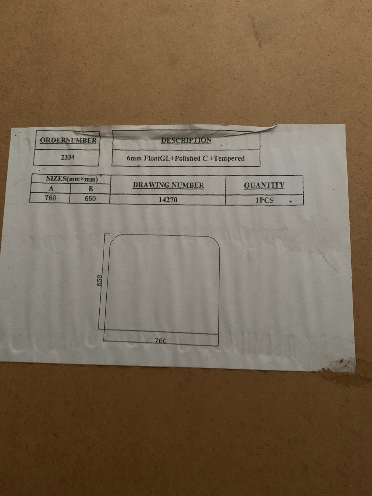 Glass plate 6mm | FINN-torget