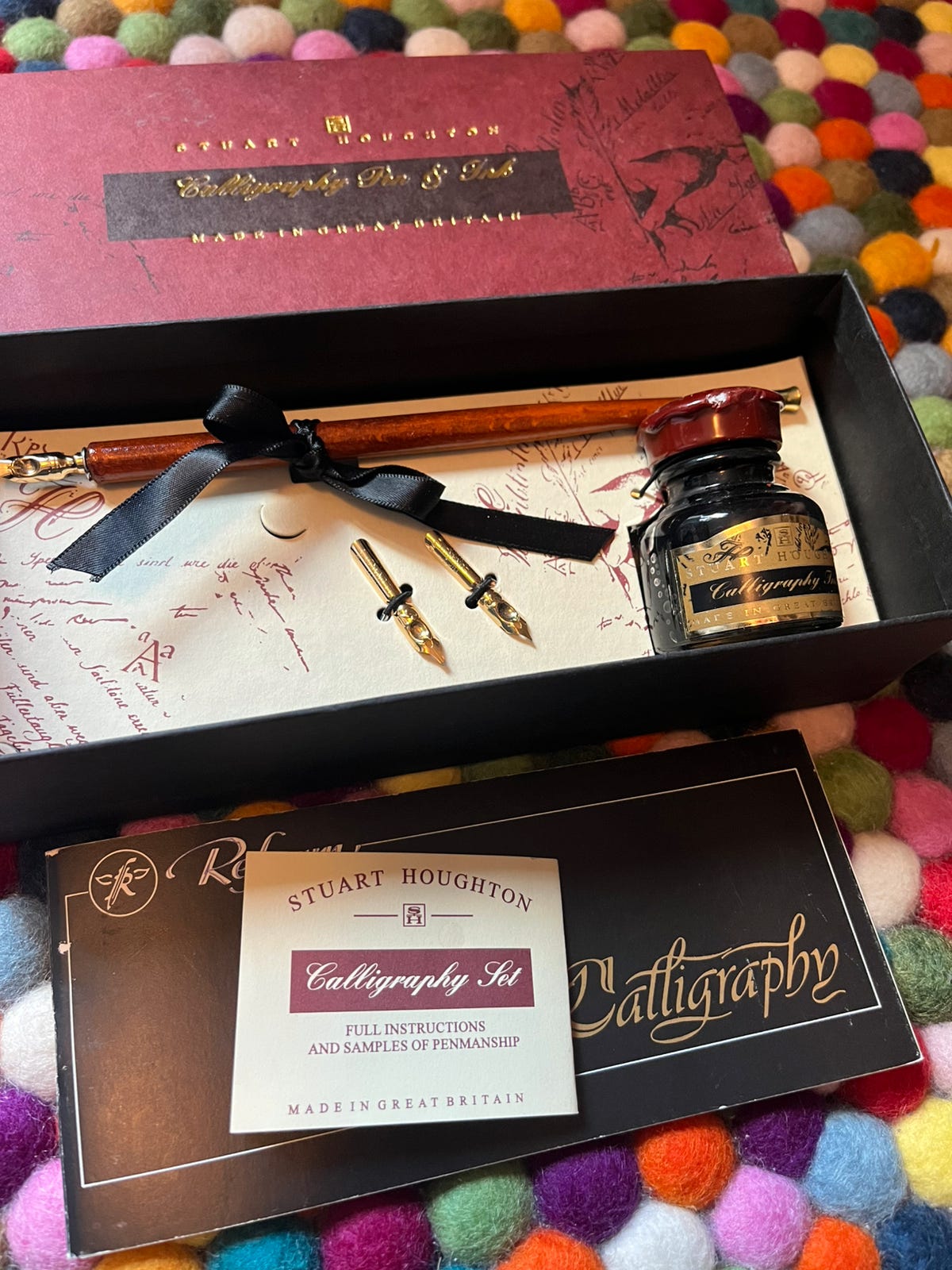 Ubrukt Stuart Houghton Calligraphy Set | FINN-torget