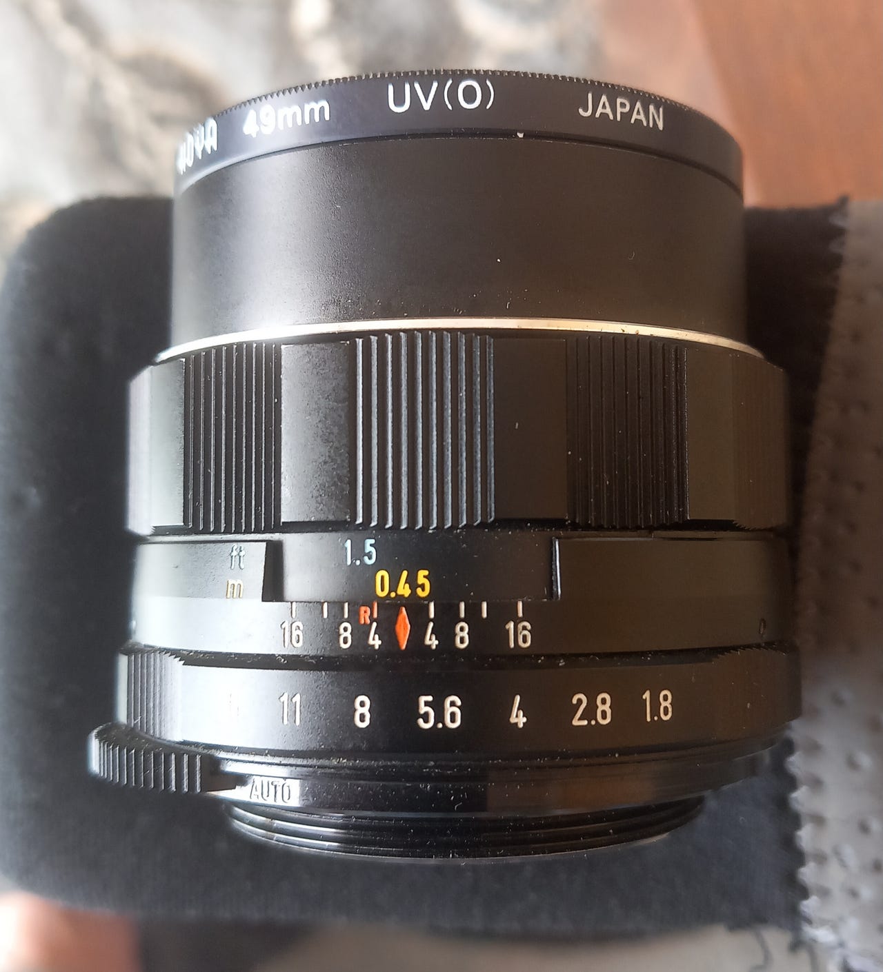 Asahi Opt. Co. Super-Takumar 55mm objektiv meråpning på f/1.8. | FINN ...