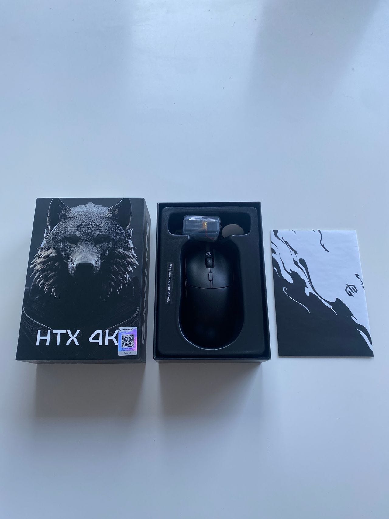 Gwolves HTX 4k Gaming Mus (Svart) | FINN-torget