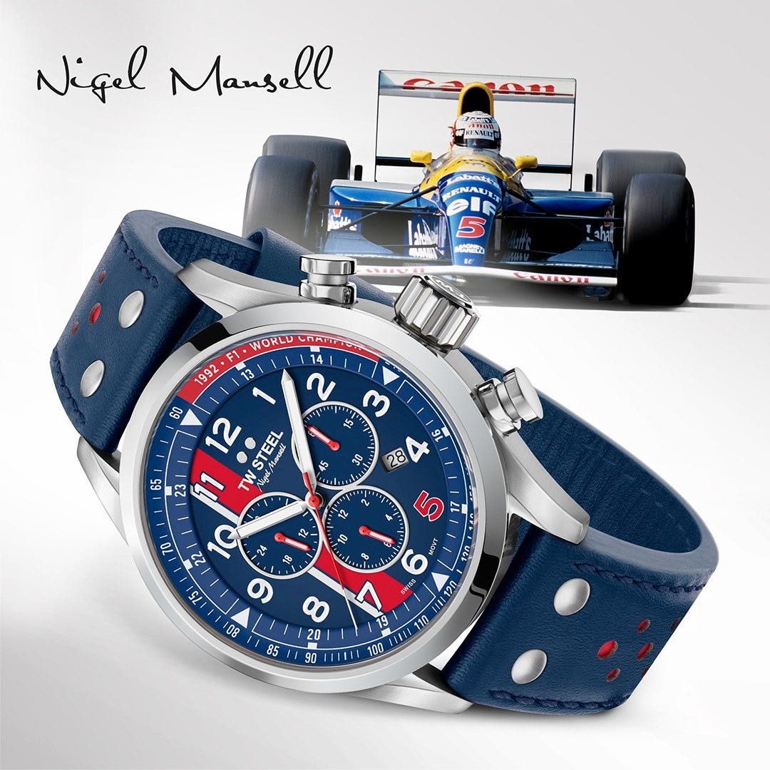TW Steel Nigel Mansell Limited Edition: 1992 pieces | FINN-torget