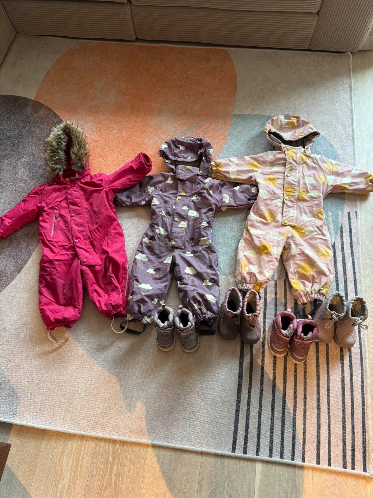 Kattnakken vinterregndress, Reima vinterdress, Viking vintersko | FINN-torget