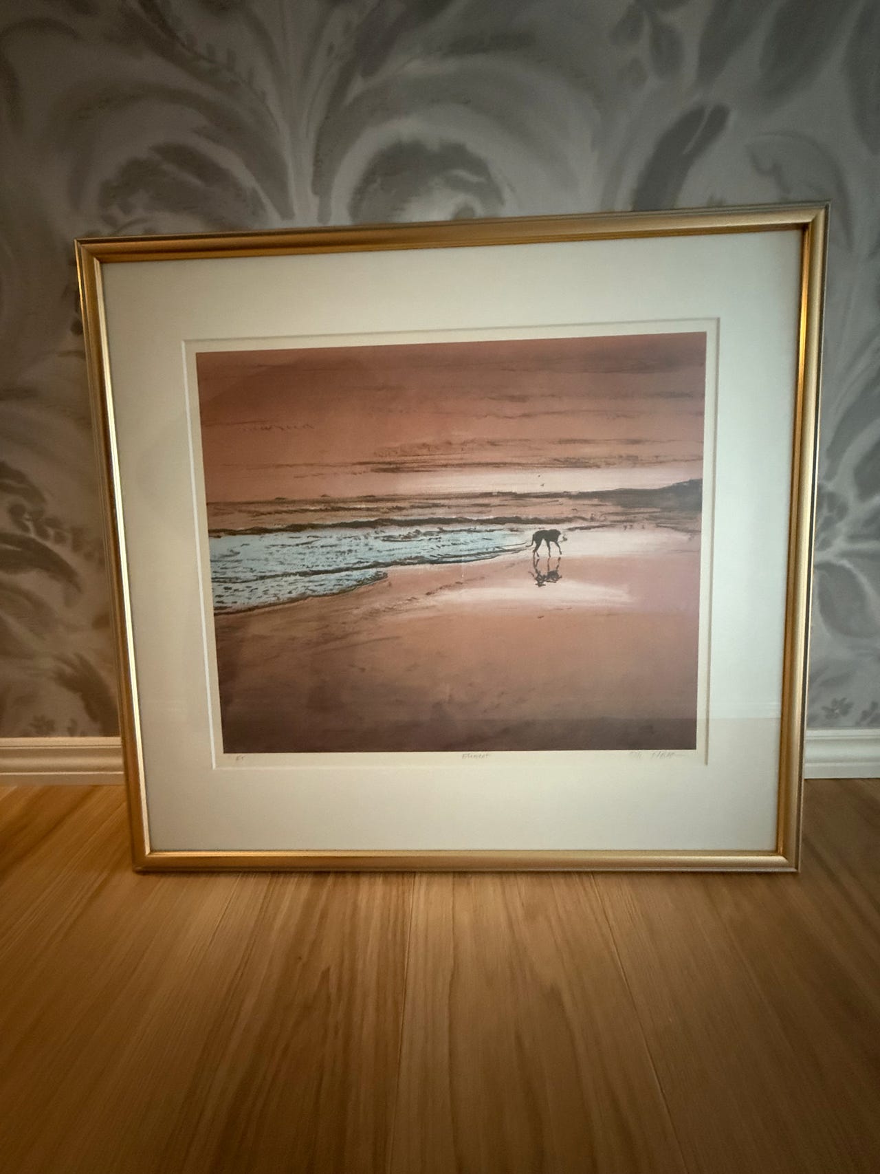 litografi av Ole Nesvik «Element» | FINN-torget