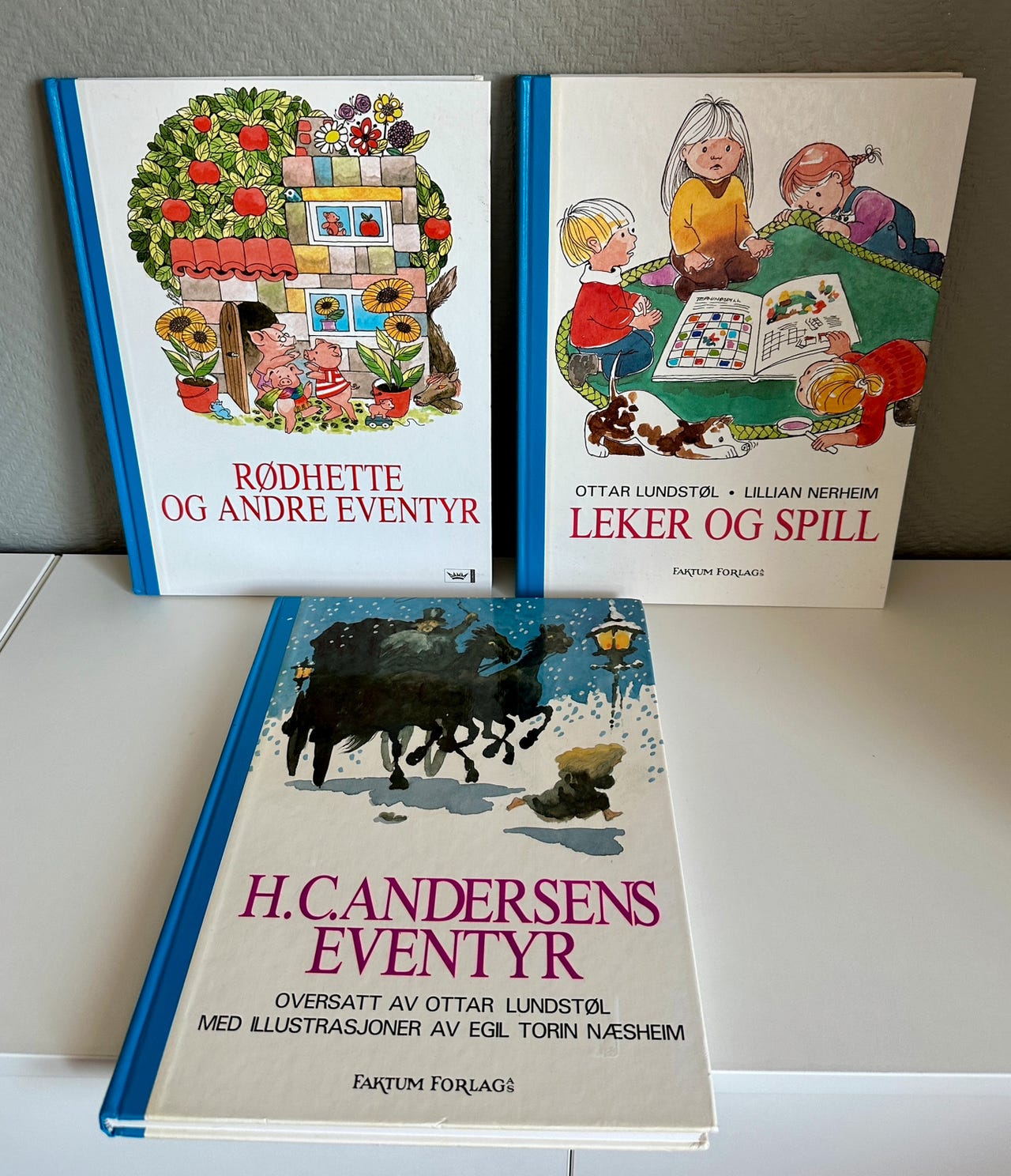 Bokpakke- Verdens Vakreste Eventyr- 3 Bøker- Barnebøker- Gratis Frakt ...