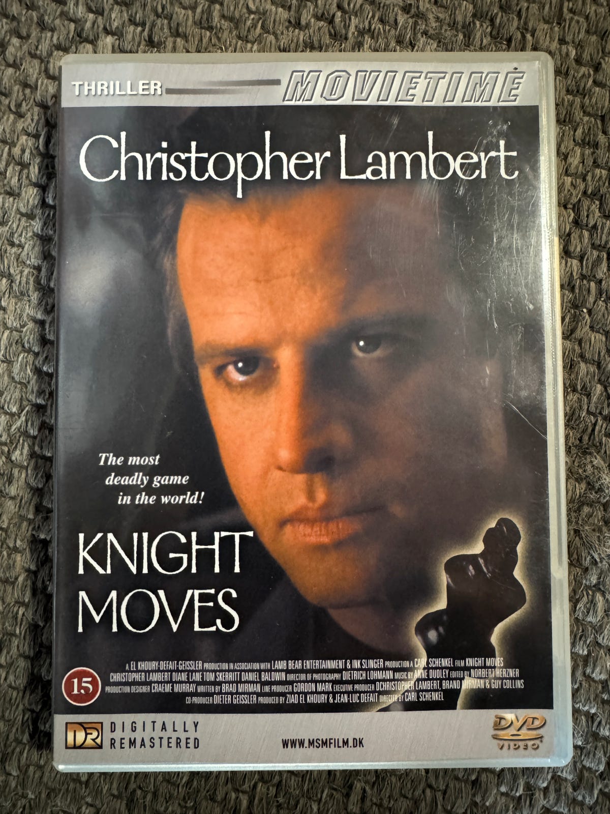 [DVD] Knight Moves - 1992 (norsk tekst) | FINN-torget