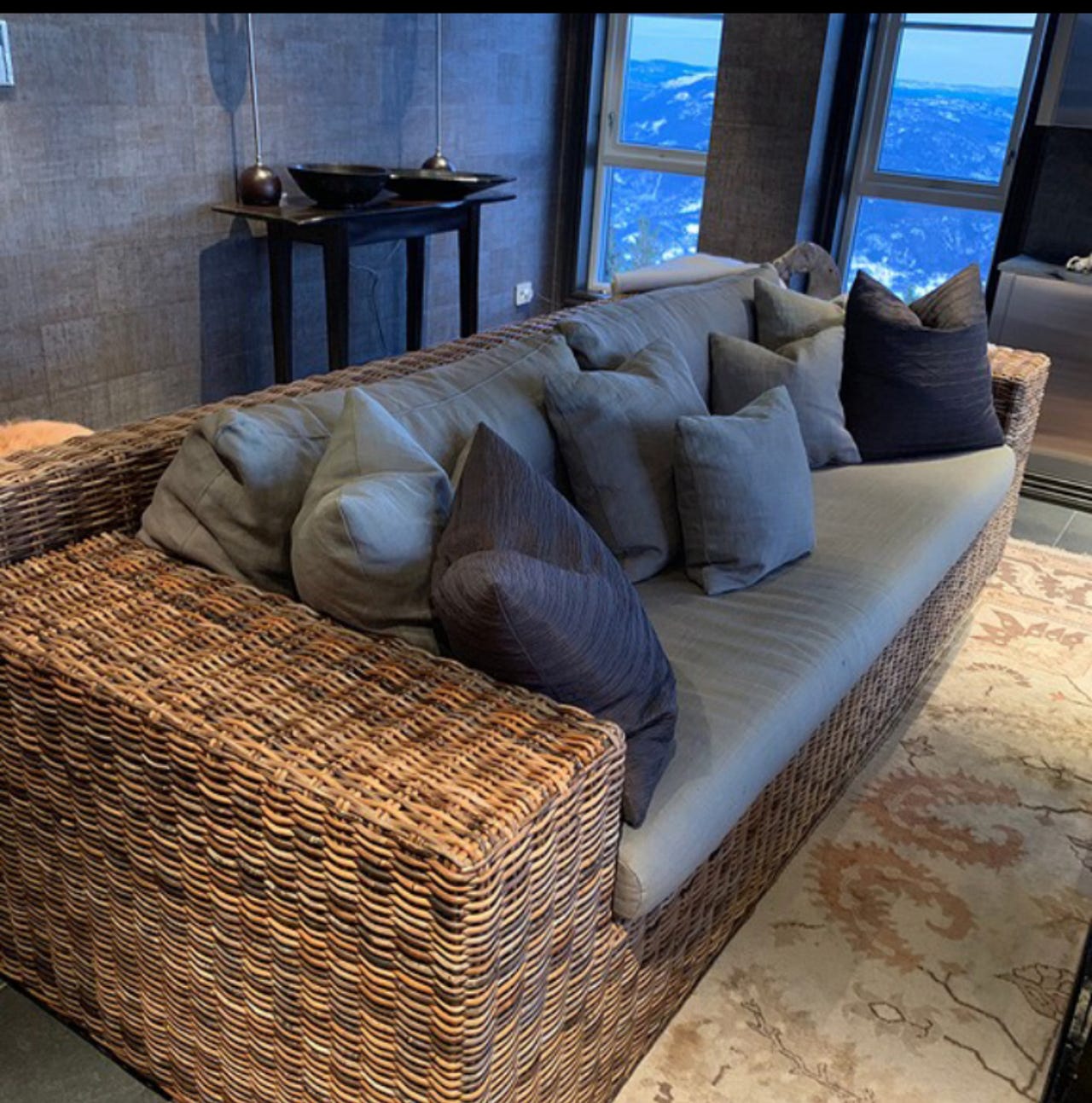 Gervasoni Croco 07 rottingsofa – italiensk luksusdesign | 2 stk selges ...