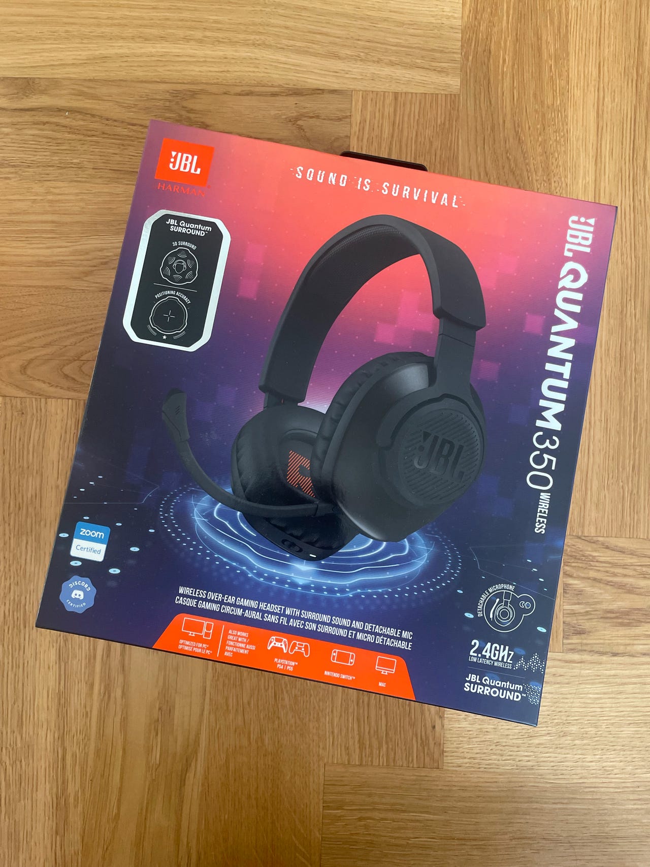 JBL Quantum 350 Wireless gaming-headset – Uåpnet! | FINN-torget