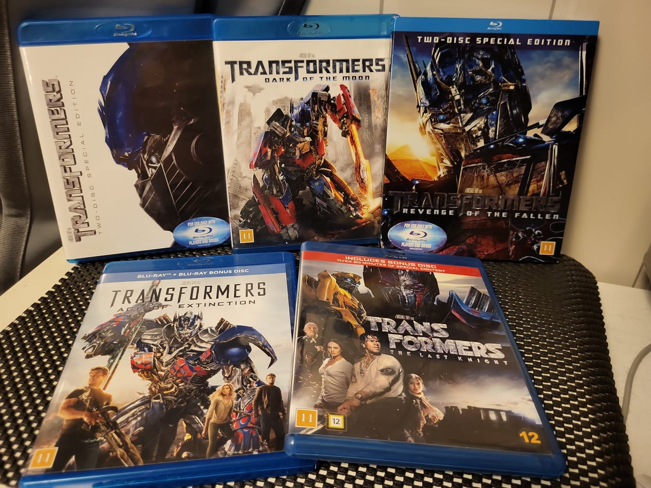 Transformers Blu-ray Samling 5 Filmer | FINN-torget