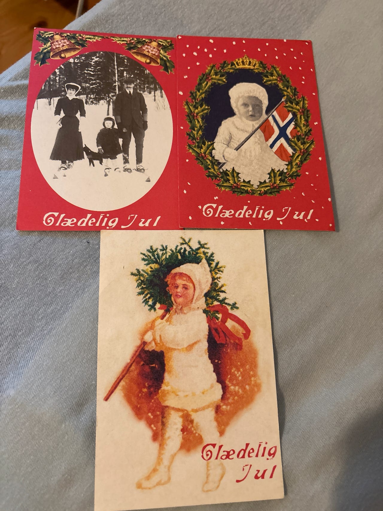 Julekort motiv 1905 Samlet m porto kr 150,- | FINN-torget