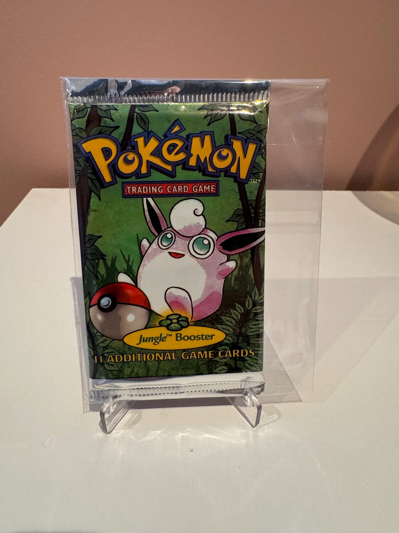 Pokemon Jungle Booster Pack 1999 WOTC Wigglytuff - Sealed Uåpnet | FINN ...