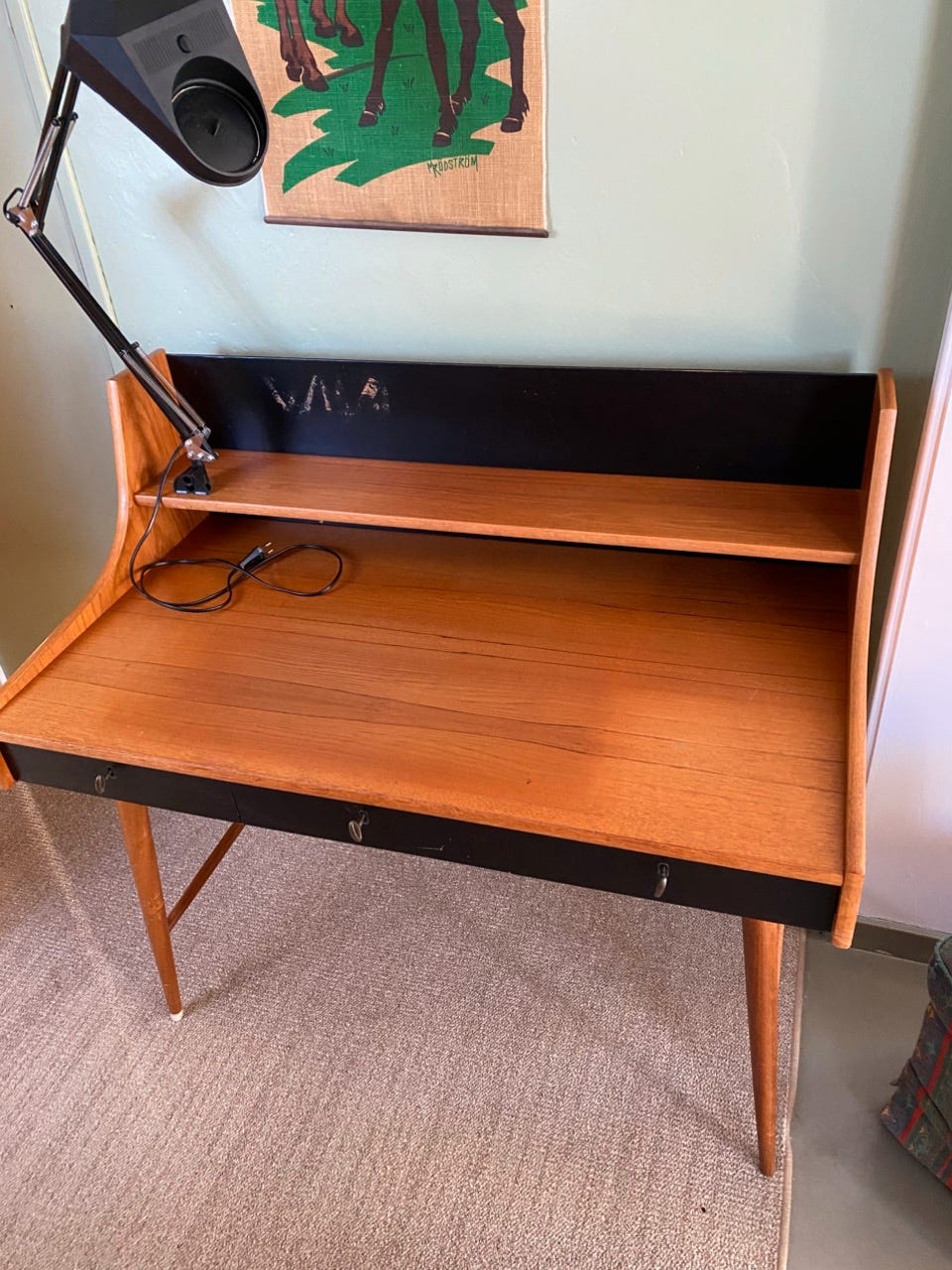 RETRO OLA PULT I TEAK | FINN-torget