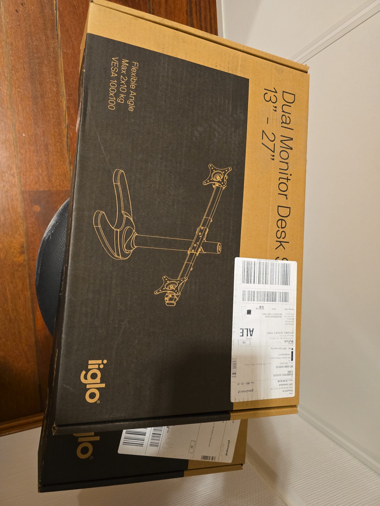 Iglo Dual monitor desk stand | FINN-torget