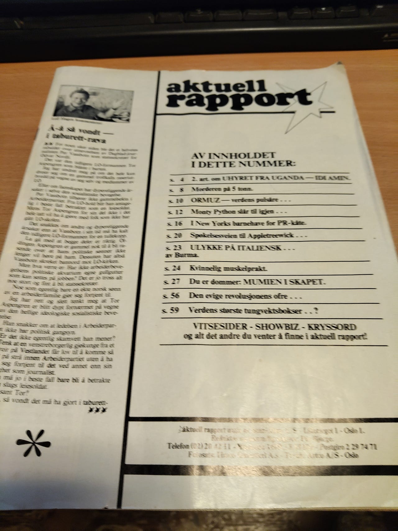 Aktuell rapport | FINN-torget