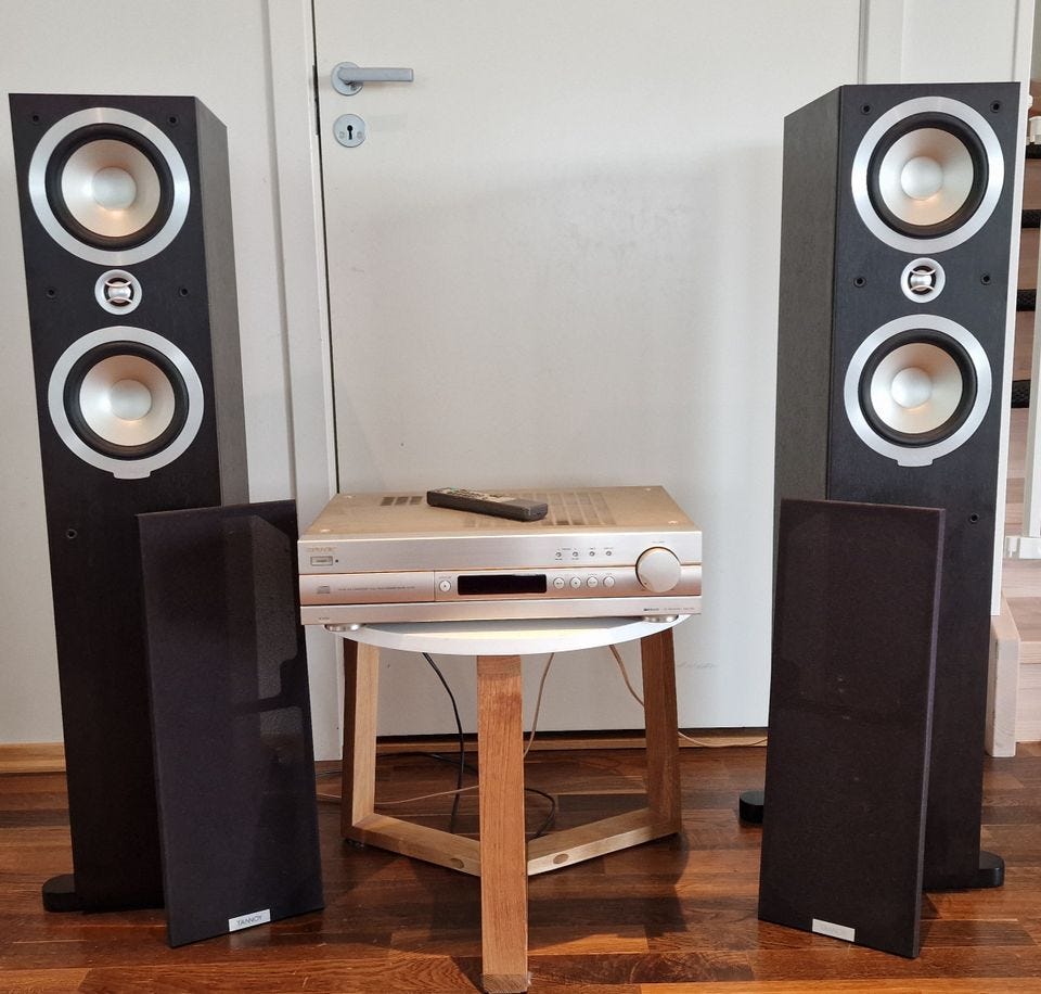 Stereo pakker / TANNOY + Sony RXD-700 med CD Receiver | FINN-torget