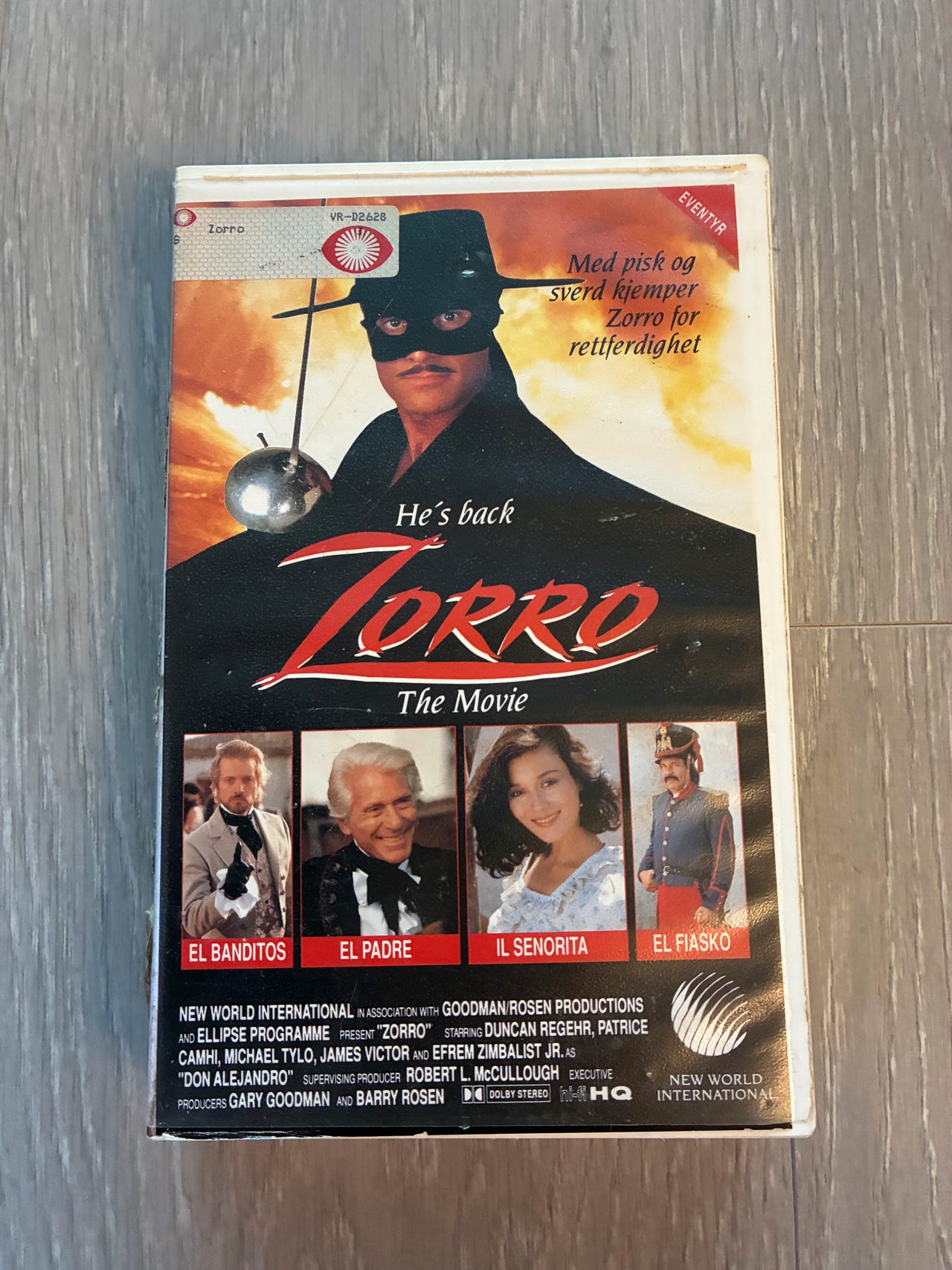 Zorro VHS big box | FINN-torget