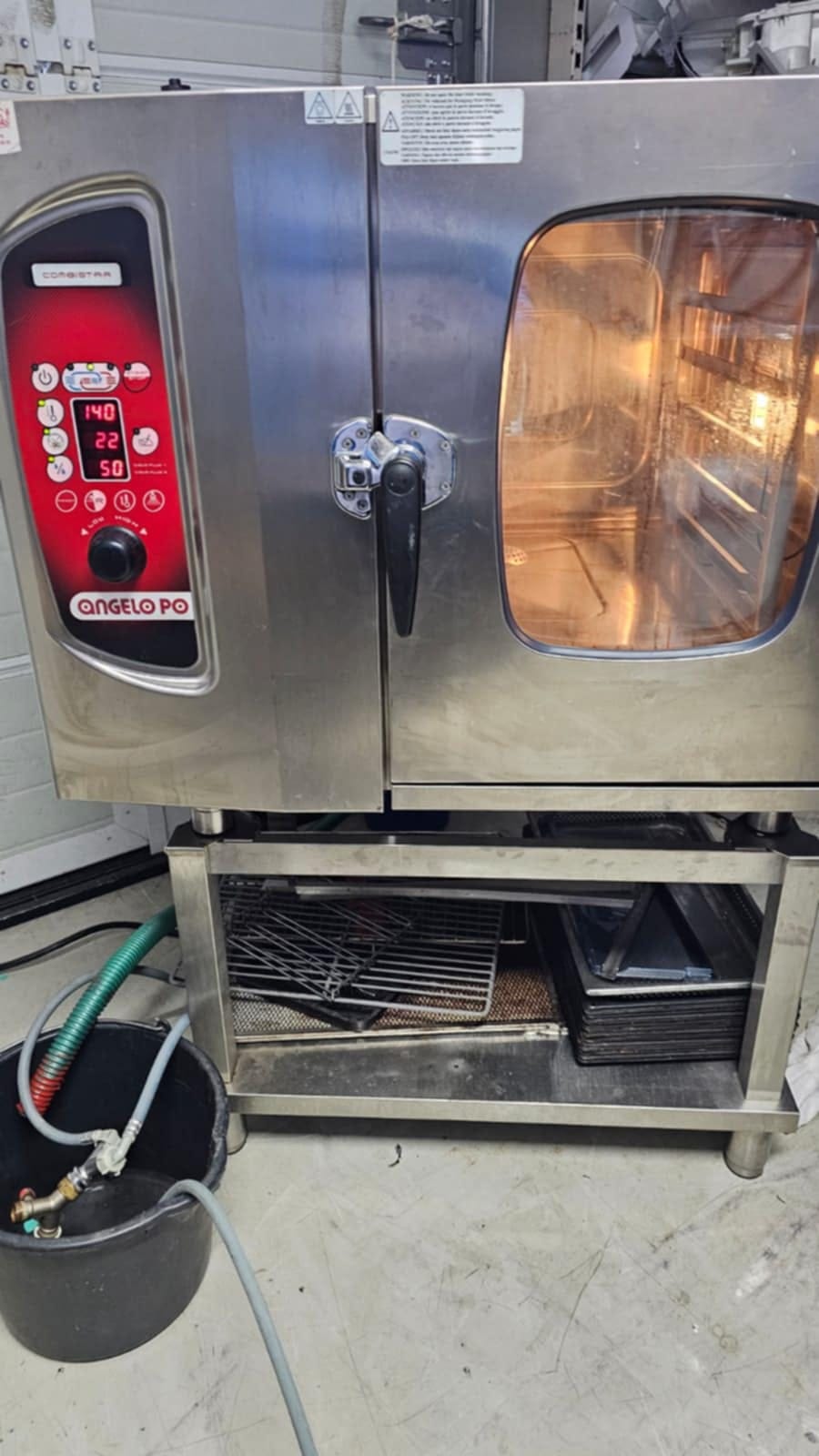 Angelo Po Kombidamper 6×1/1 GN-Brett 230V 3 Fase | FINN-torget