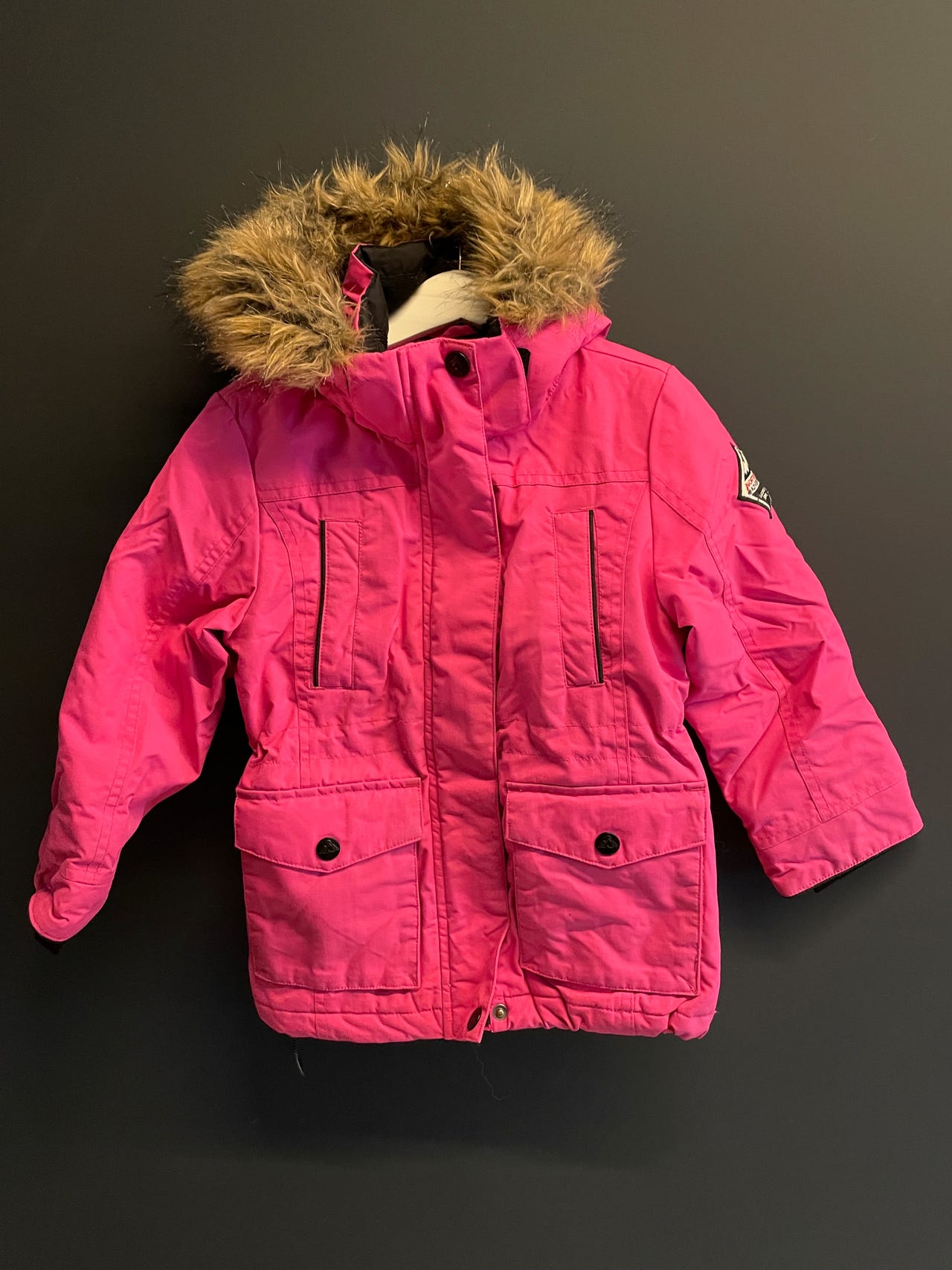 Cubus Jakke Rosa Barn 110 Jente | FINN-torget