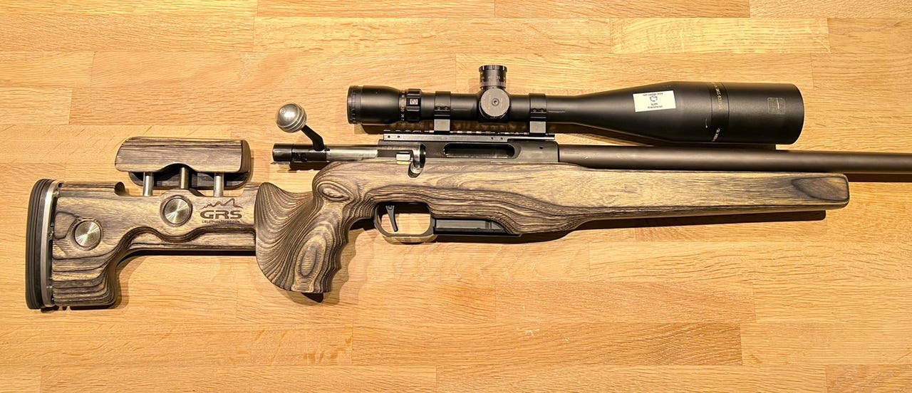 GRS Sporter med beddeblokk, stokk Sauer 200 STR | FINN-torget