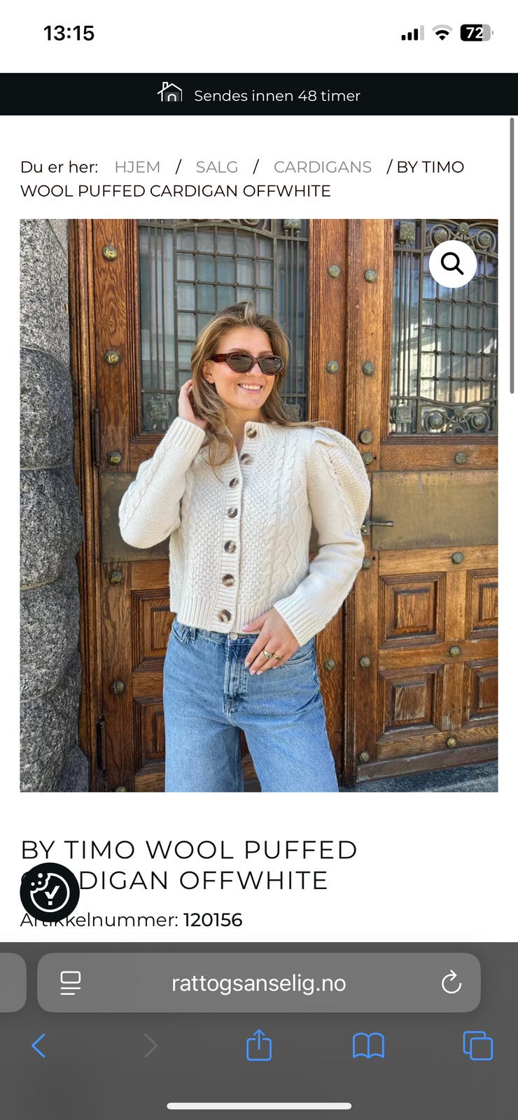 ByTimo cardigan i svart | FINN-torget