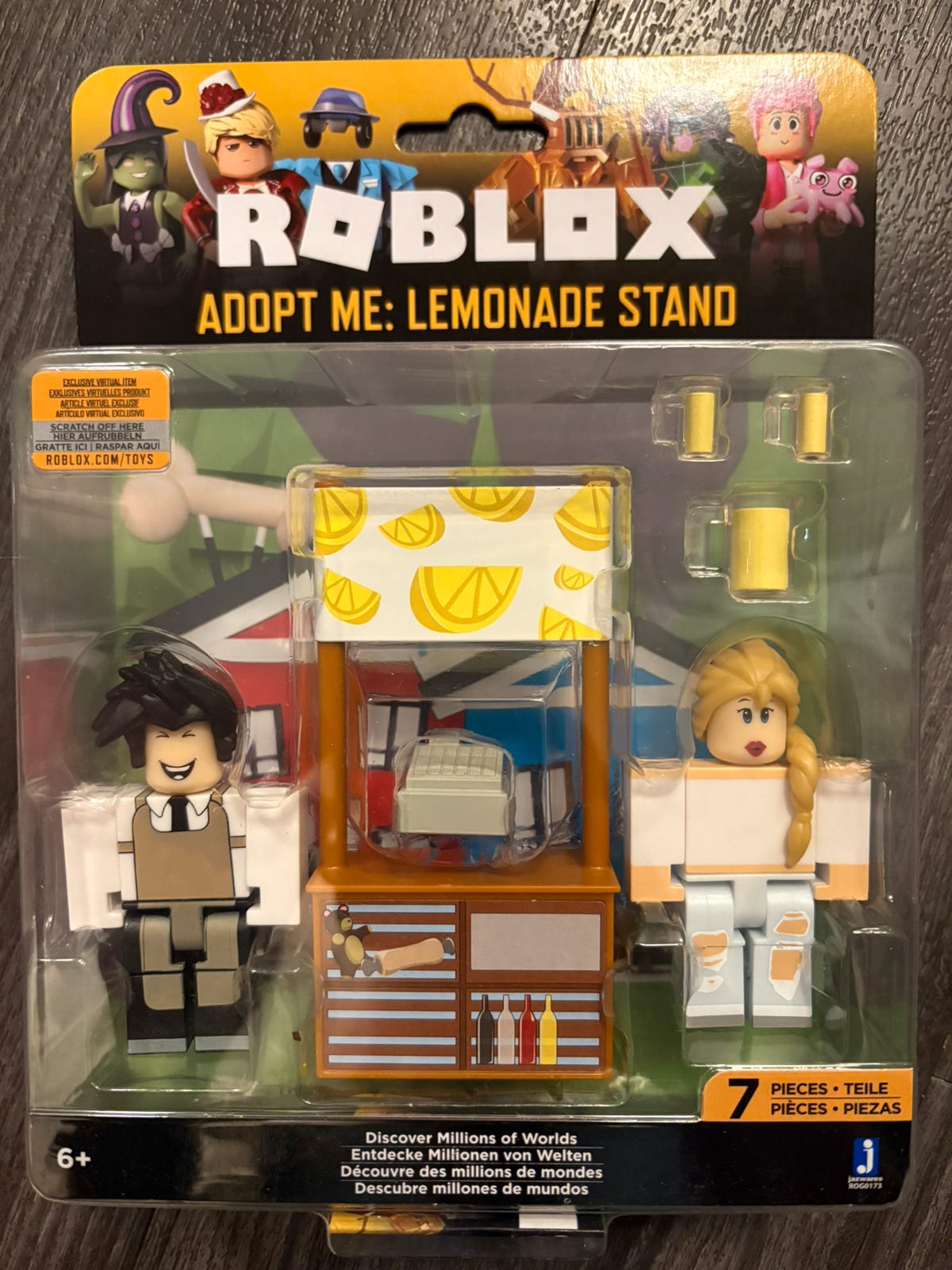 Roblox Adopt Me Lemonade Stand figurer, uåpnet! | FINN-torget