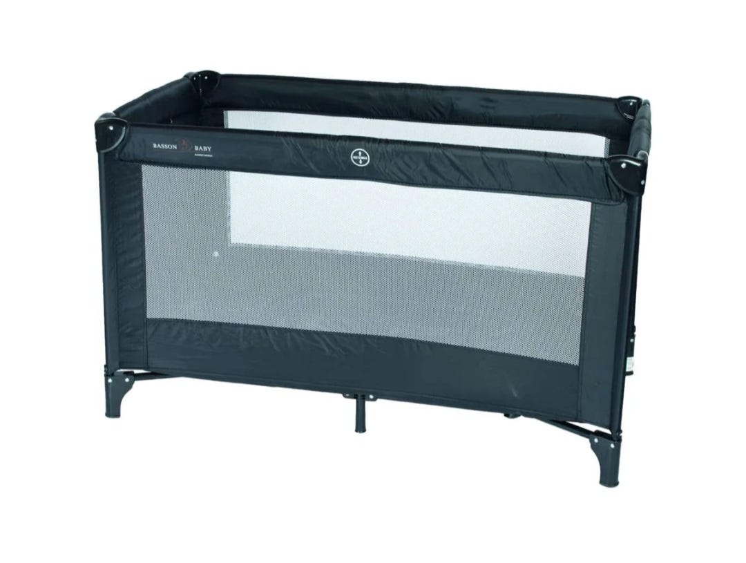Danish design Reiseseng med madrass, 0-3år, 60x120cm, hente selv ...