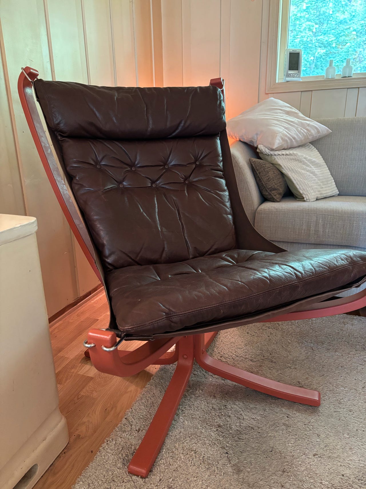 Falcon stol – Sigurd Resell for Vatne Møbler – Skinn | Original | FINN ...