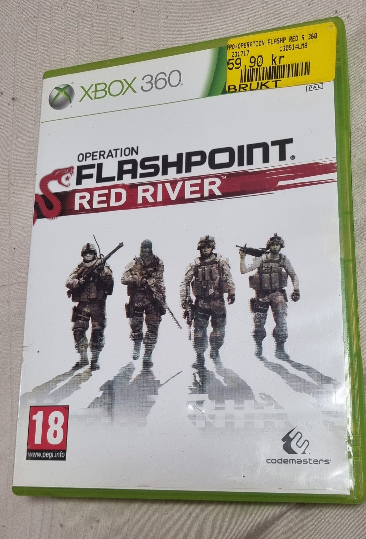 operation flashpoint red river xbox 360 | FINN-torget