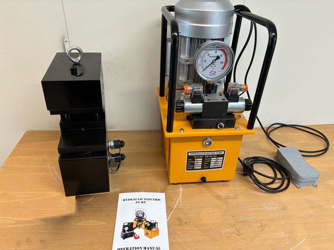 Talurit presse for wire fra 3 til 12 mm wire som presser 60 tonn | FINN ...