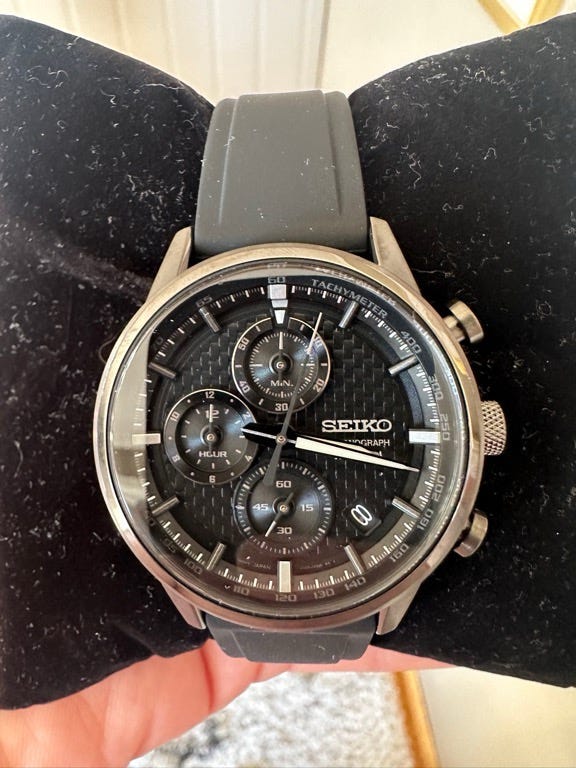 Seiko Titanium Chronograph SSB393P1 | FINN-torget