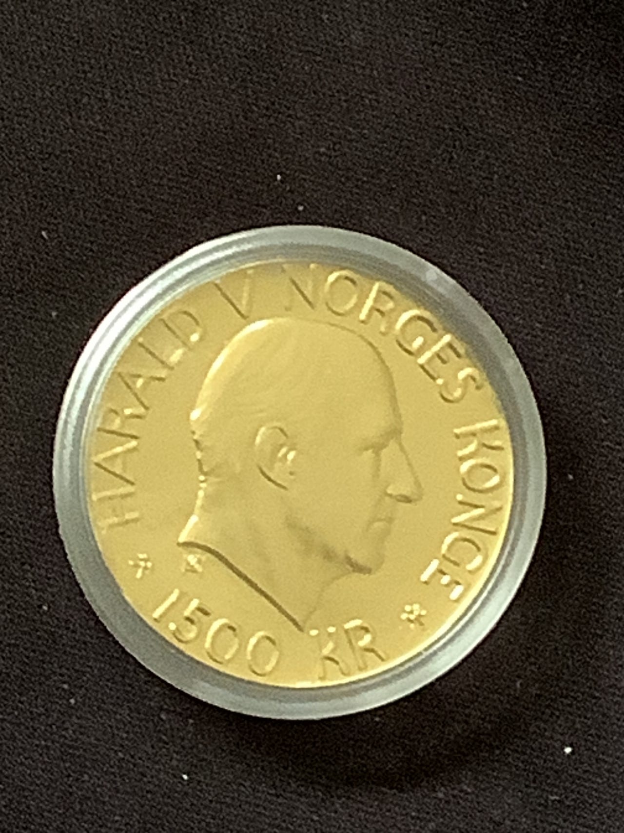 1500 kr Gullmynt Nobels Fredspris 1901-2001 | FINN-torget