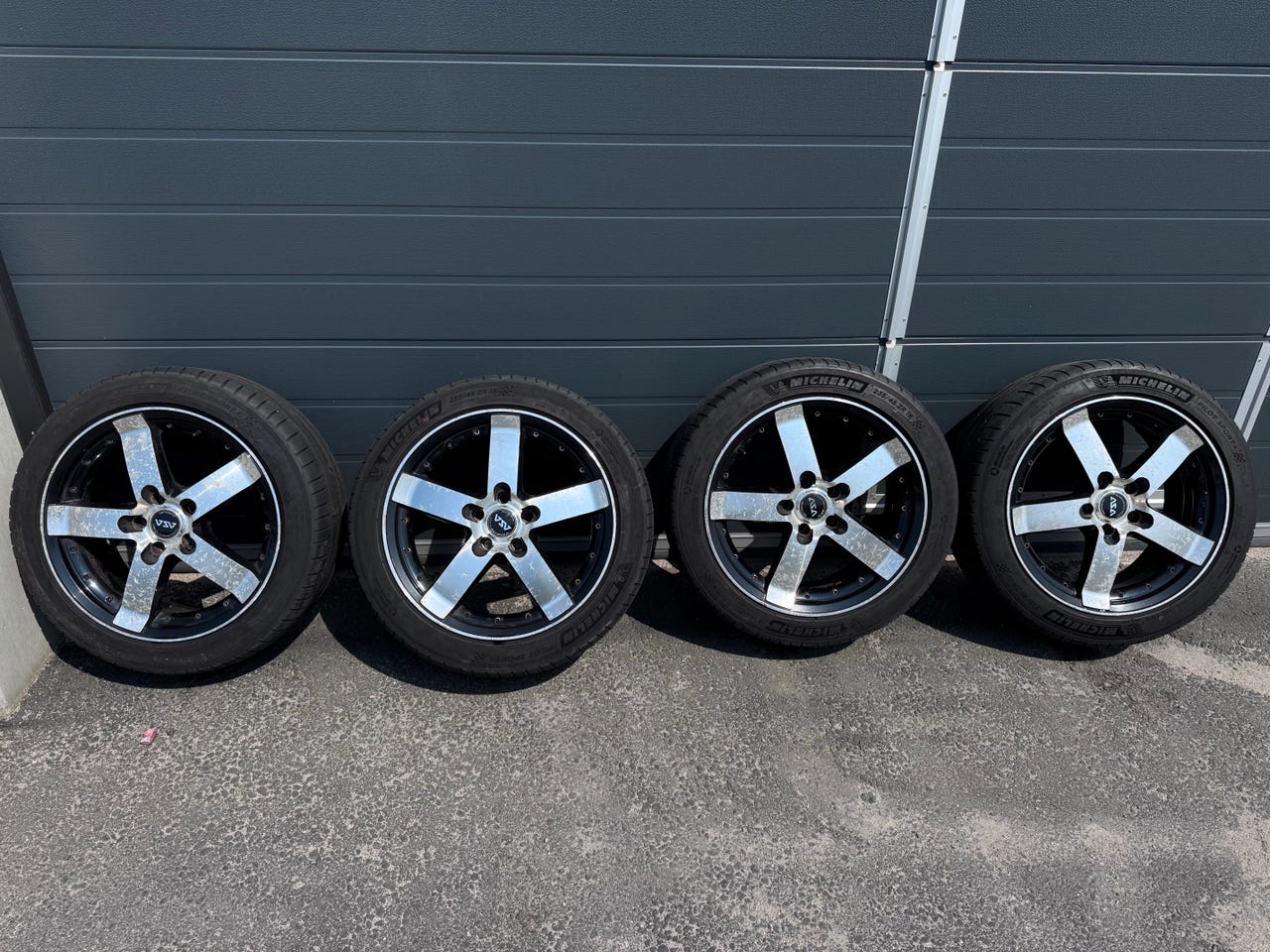ASA Revolution 18" sommerhjul – 5x112 / passer VW, Audi, Skoda ...
