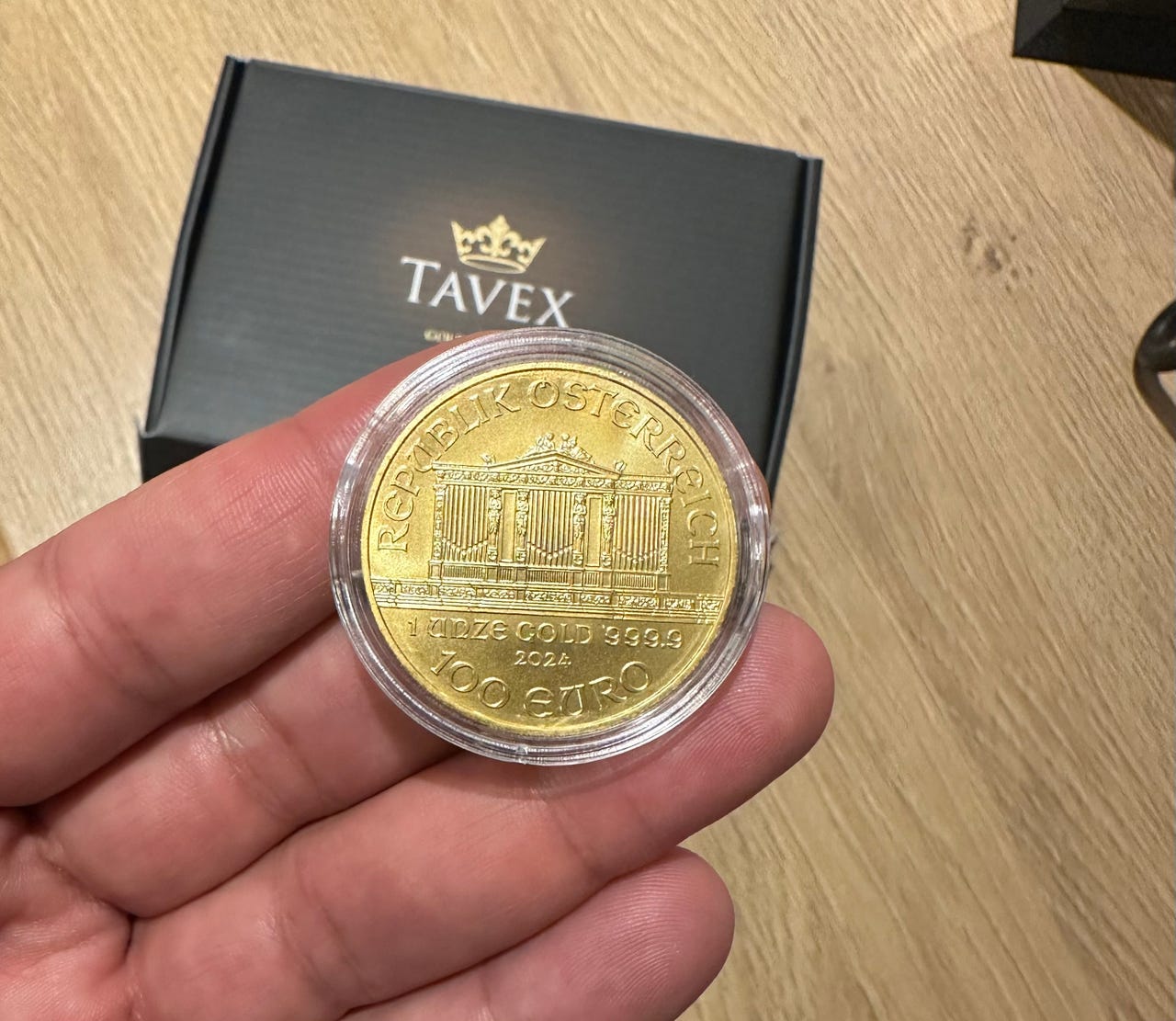 1 oz Østerriksk Philharmoniker gullmynt fra 2024 | FINN-torget