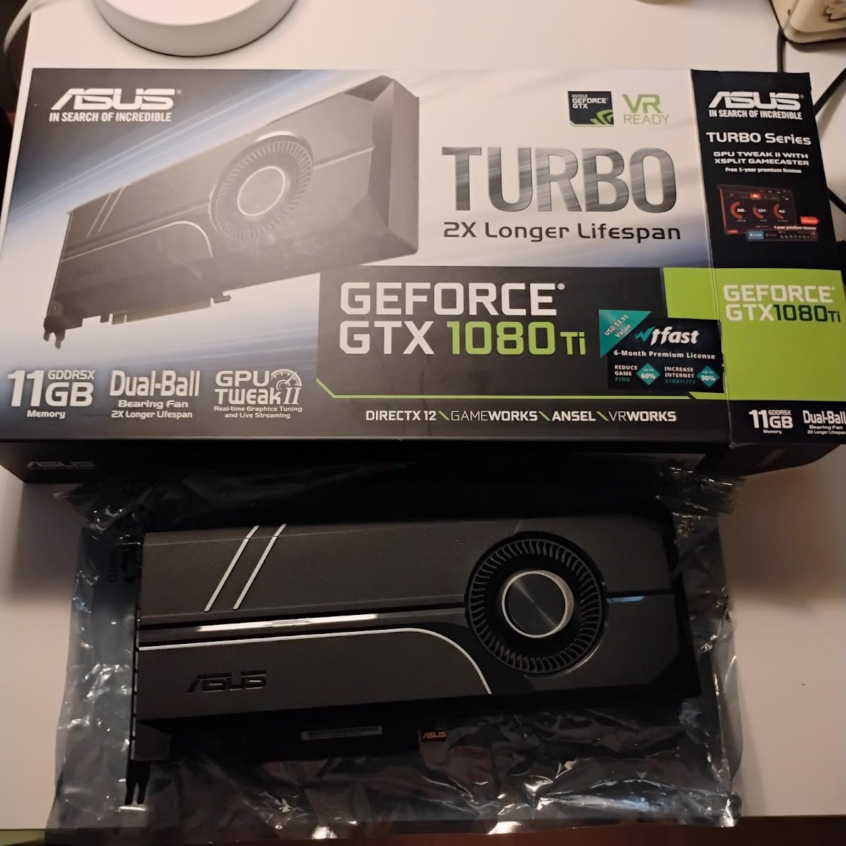 ASUS GeForce GTX 1080 Ti Turbo | FINN-torget