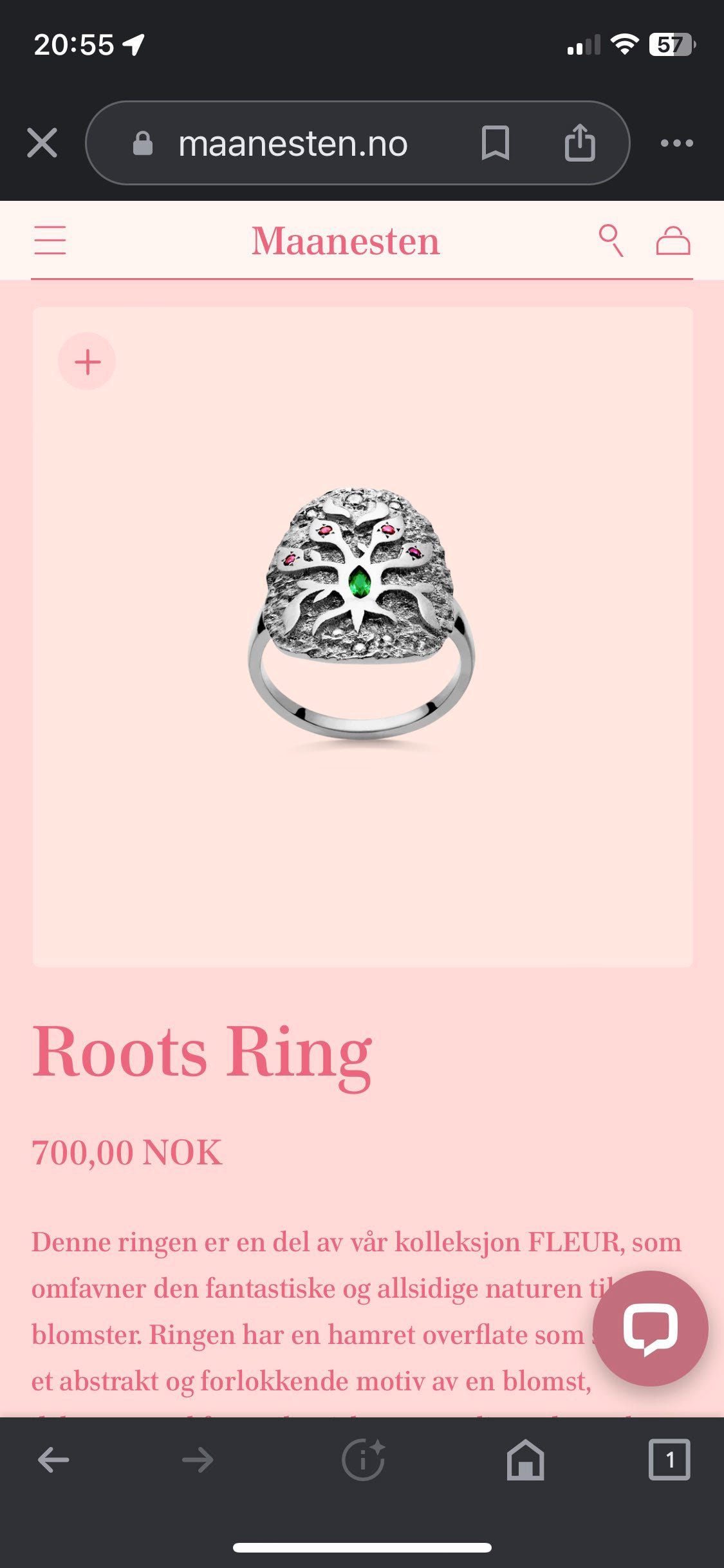 Roots ring fra Maanesten. | FINN-torget