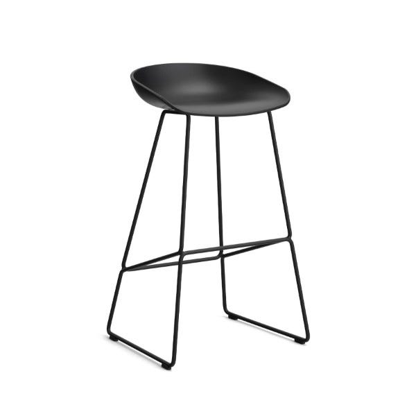 HAY BARSTOLER AAS 38 HIGH BLACK | FINN-torget