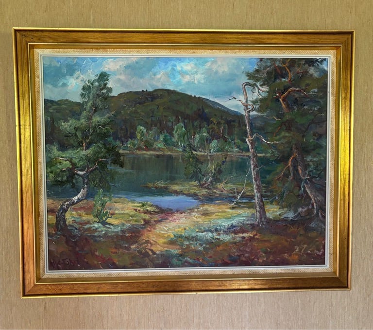 Maleri - Alfred Eikri | FINN-torget