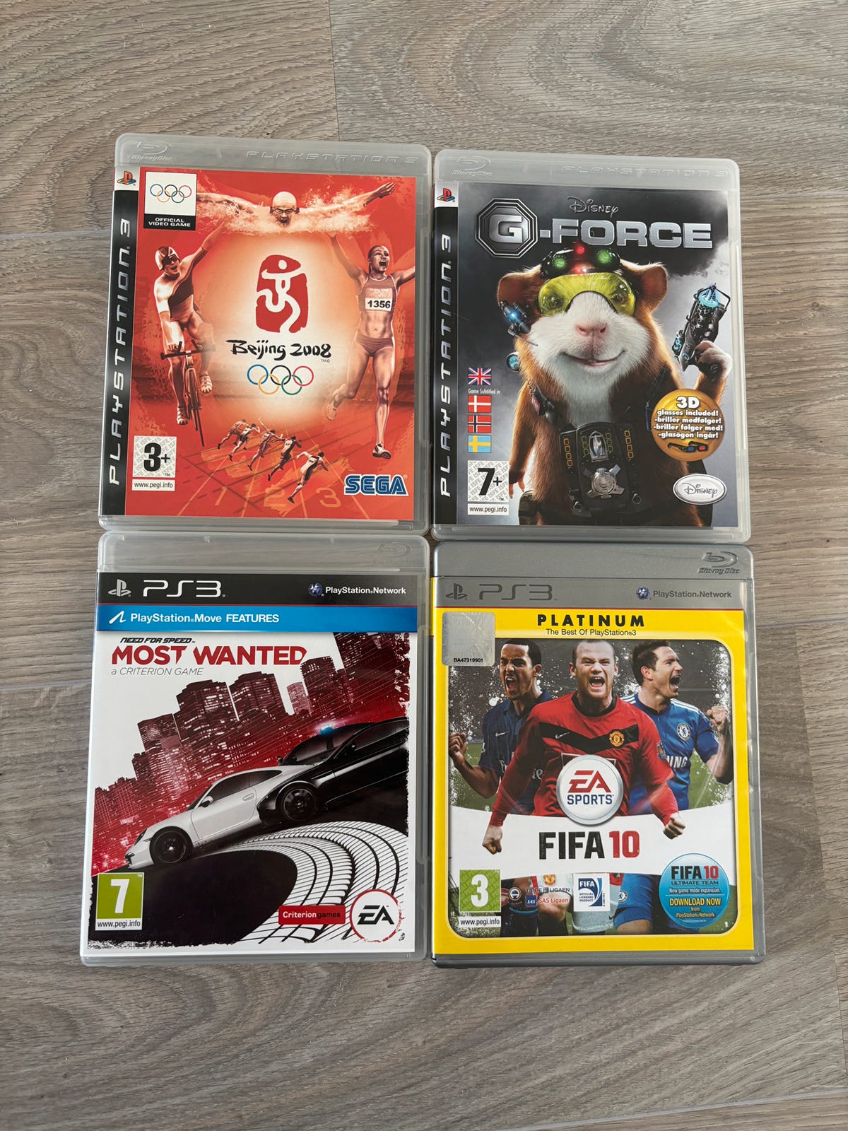 PS3 spill x 4 | FINN-torget
