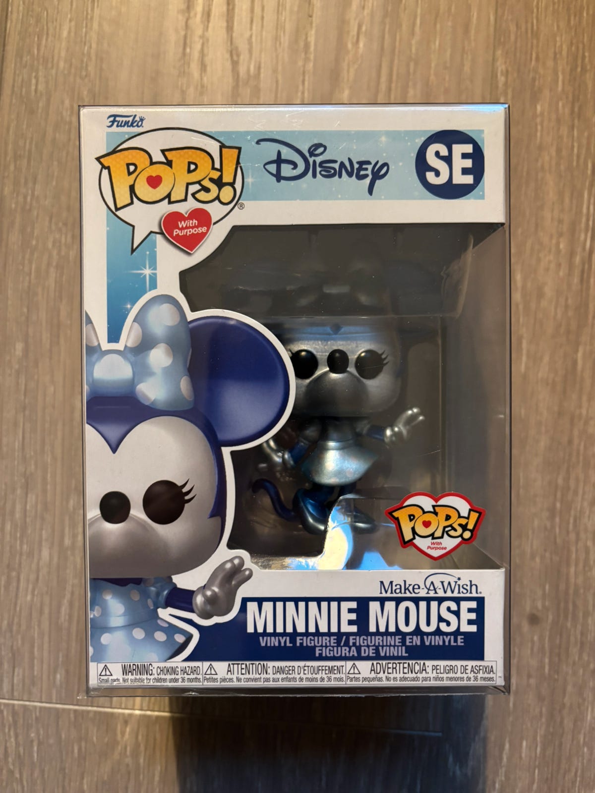 Minnie Mouse (Make-A-Wish / Blue Metallic) SE (special edition) Funko ...