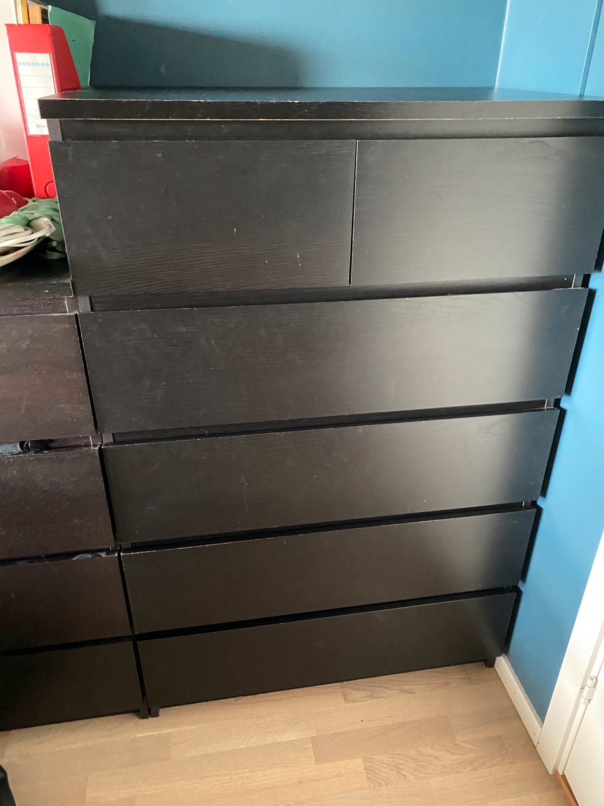 Malm kommode fem skuffer | FINN-torget