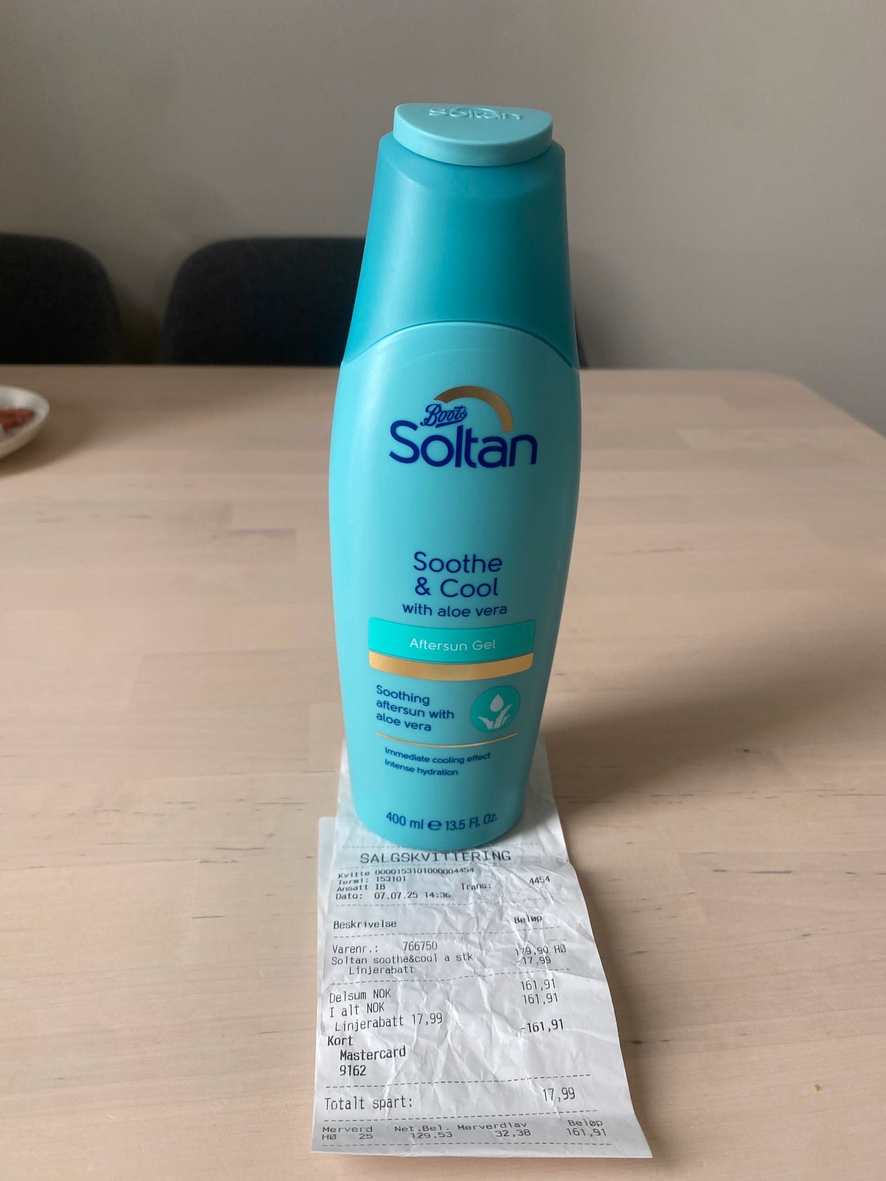 Boots Soltan Aftersun Gel | FINN-torget