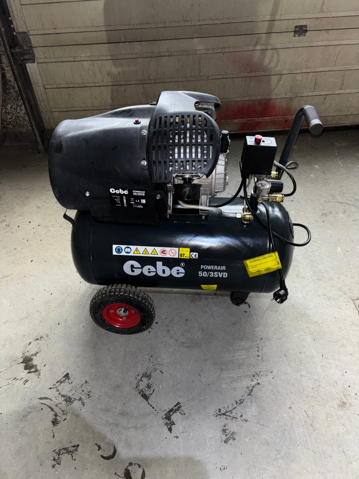 Gebe kompressor 50l | FINN-torget