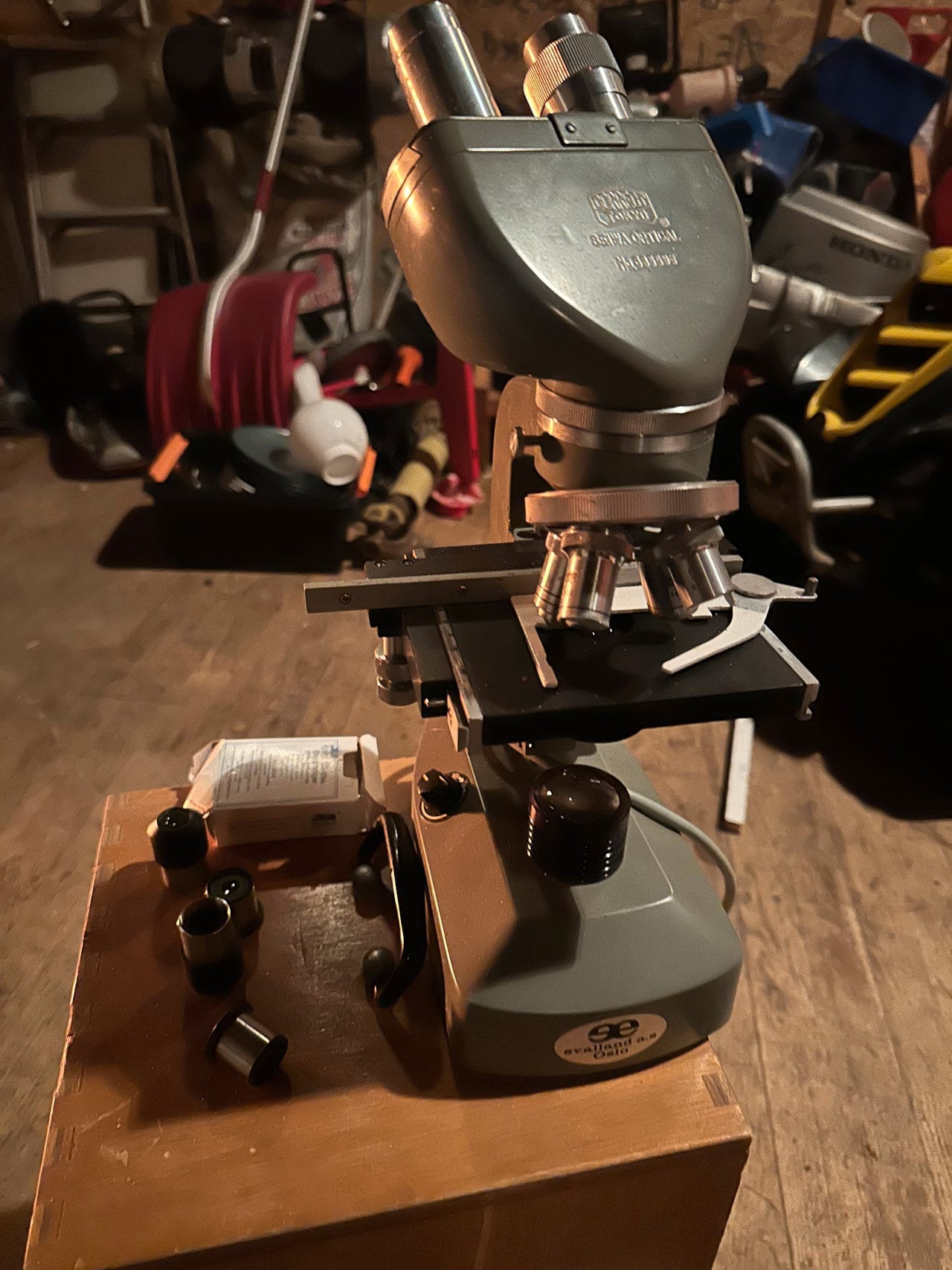 Correct tokyo seiwa optical microscope. | FINN-torget