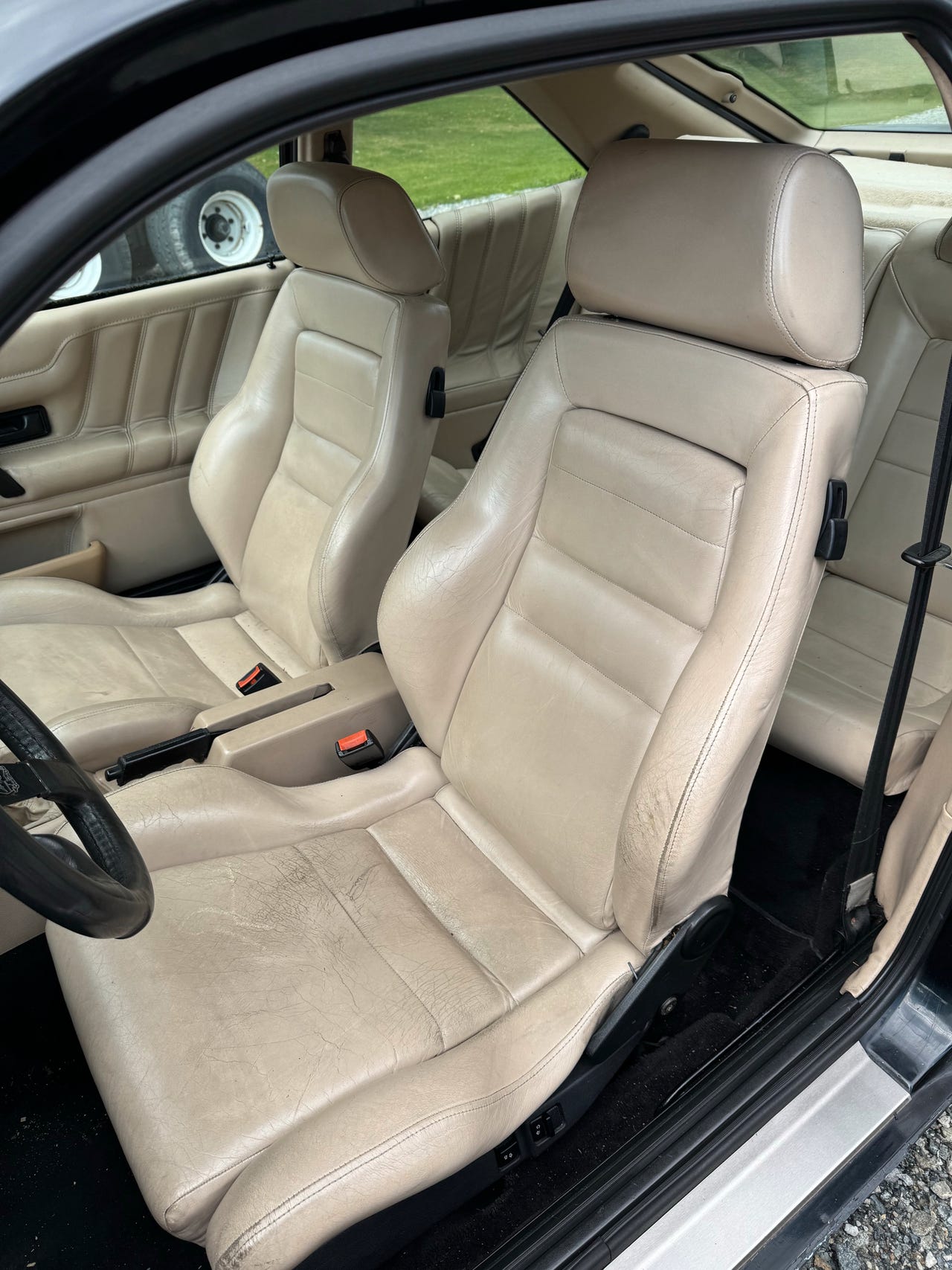 Vw Corrado G60 Recaro beige skinn interiør | FINN-torget