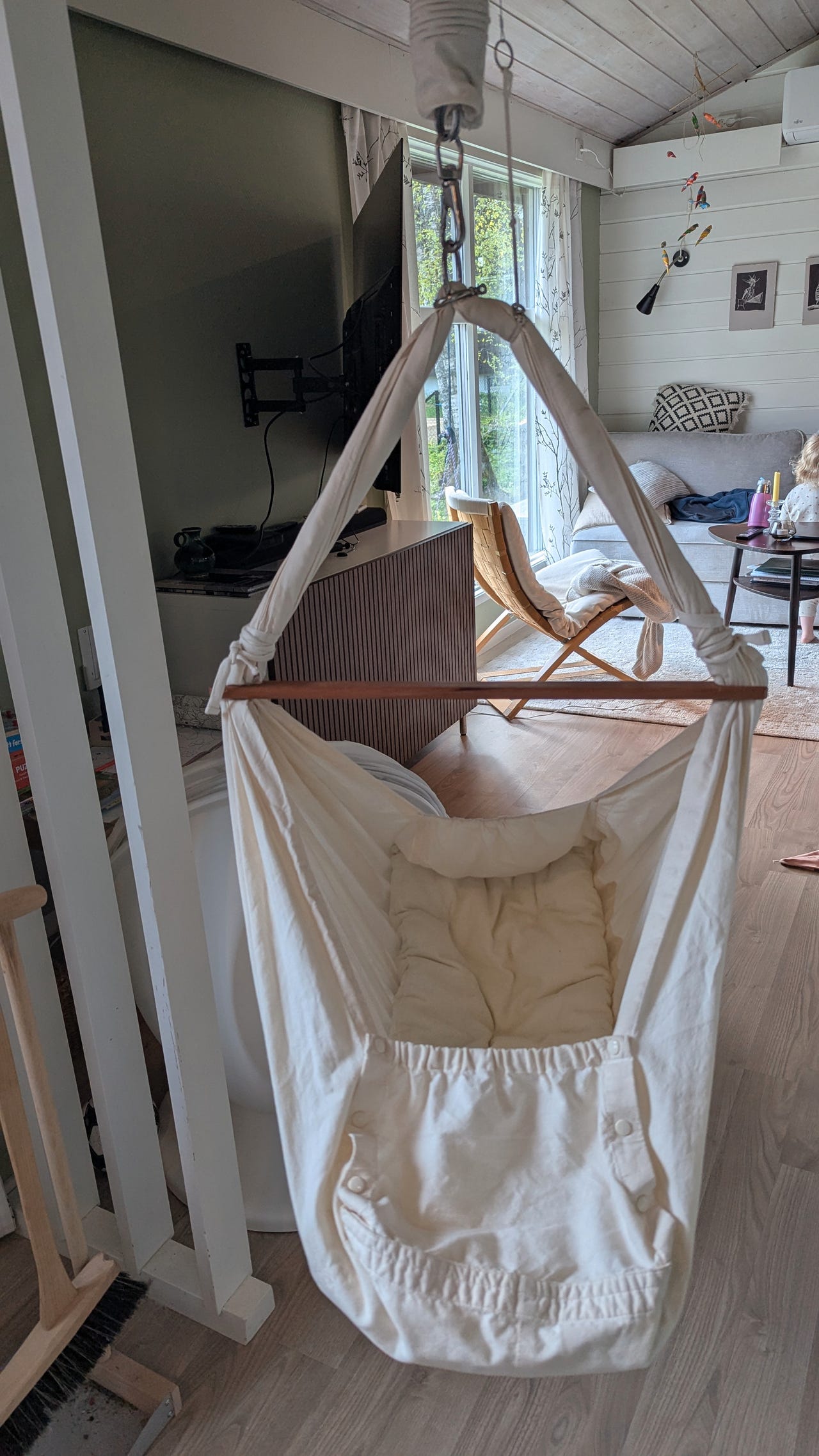 Nature Sway vugge med Moonboon motor | FINN-torget