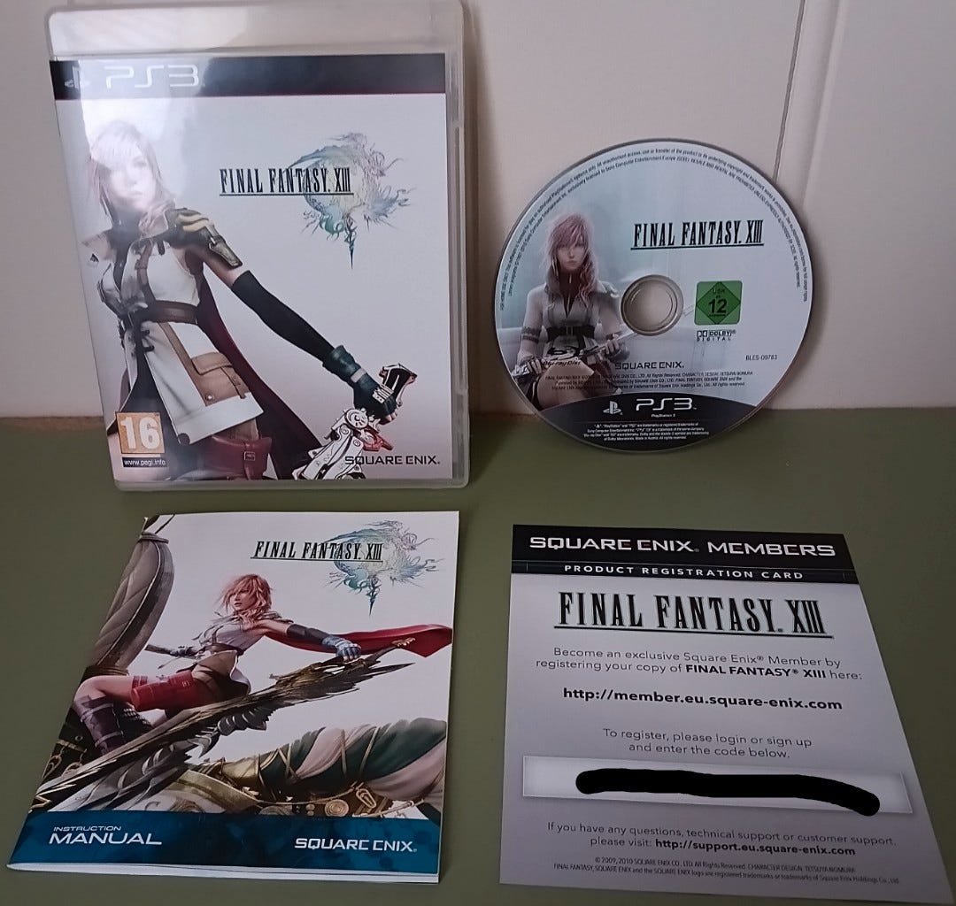 Final Fantasy XIII (PS3) - åpnet originalutgave | FINN-torget