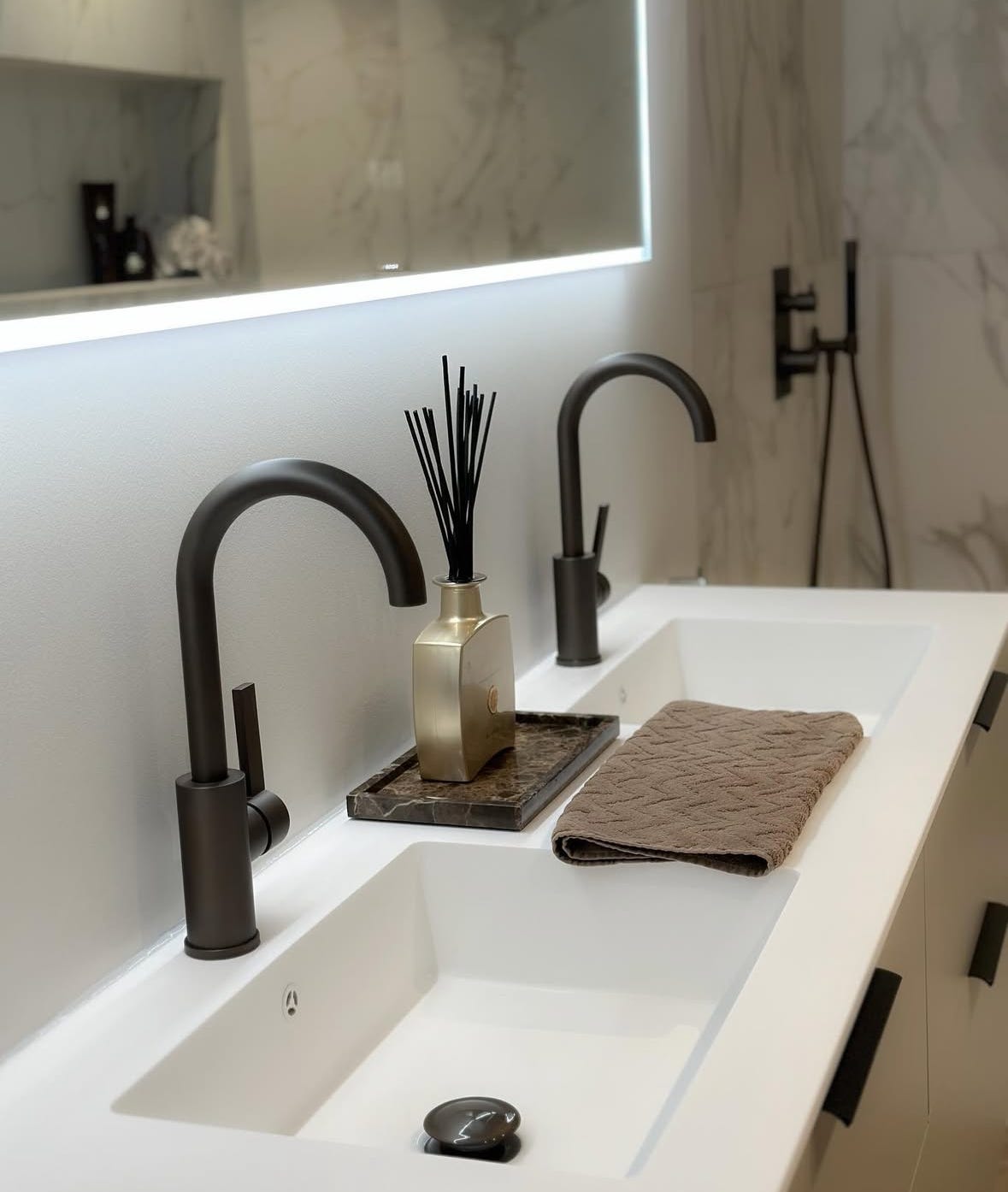 2 stk. Tapwell ARM078 Bronze - Hele og pene (nypris totalt 11 790 kr ...