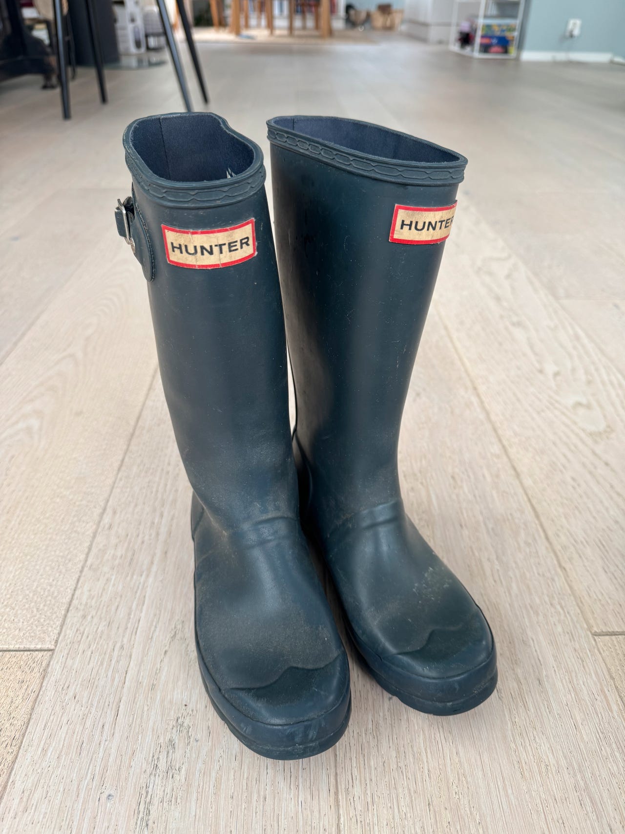 Hunter Barn Gummistøvler Str 34 marineblå | FINN-torget