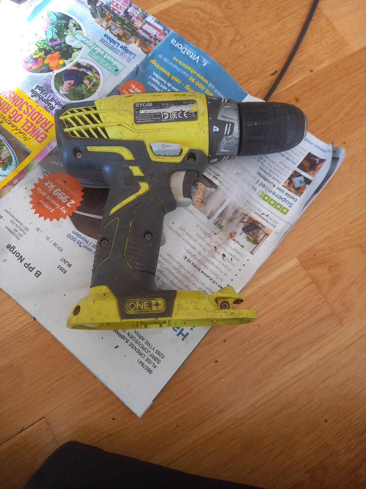 Ryobi drill skrumaskin RCD1802 | FINN-torget