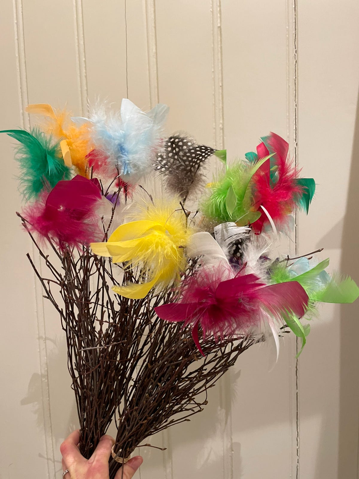 2 stk Fastelavens ris PENGENE DONERES | FINN-torget